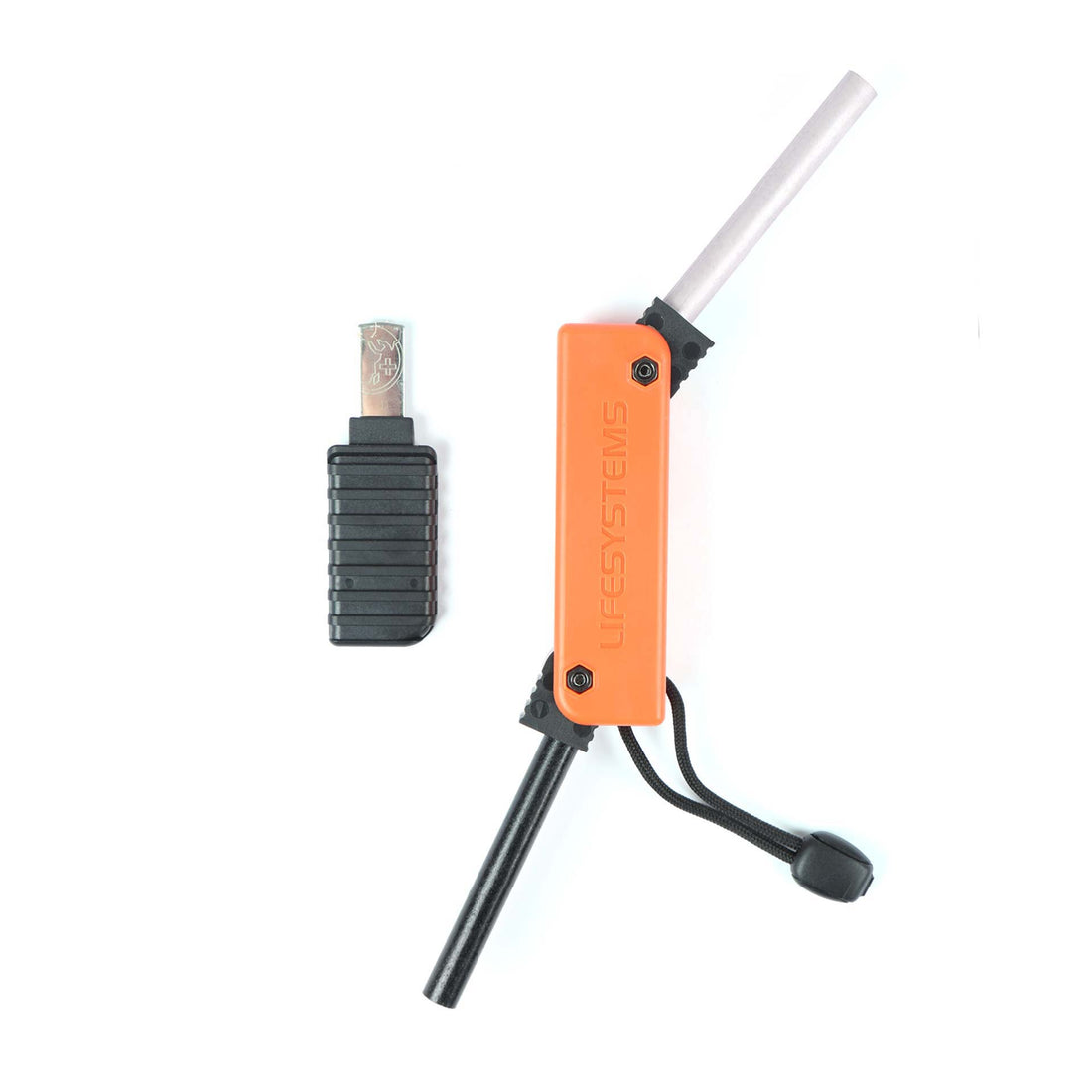 Dual Action Fire Starter | Ferrocerium Rod | Lifesystems EU